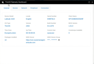 Dell ThinOS Monitoring and Telemetry Overview | VDI Toolbox